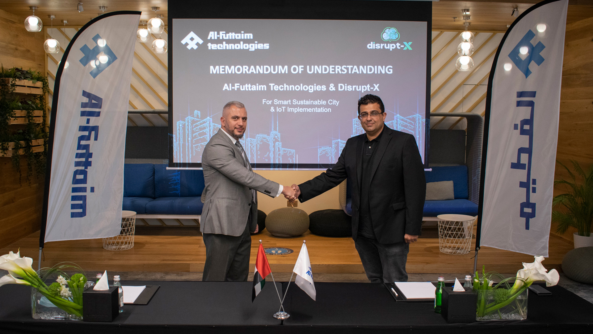 Disrupt-X signs MoU with Al-Futtaim Technologies - UAE to support Smart Sustainable City & IoT ...